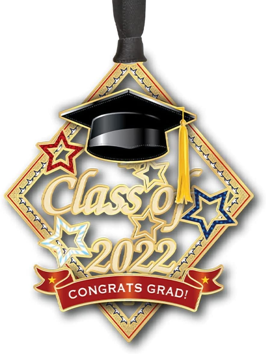 Beacon Design Class of 2022 Graduation Ornament - Congrats Grad, Tree ...