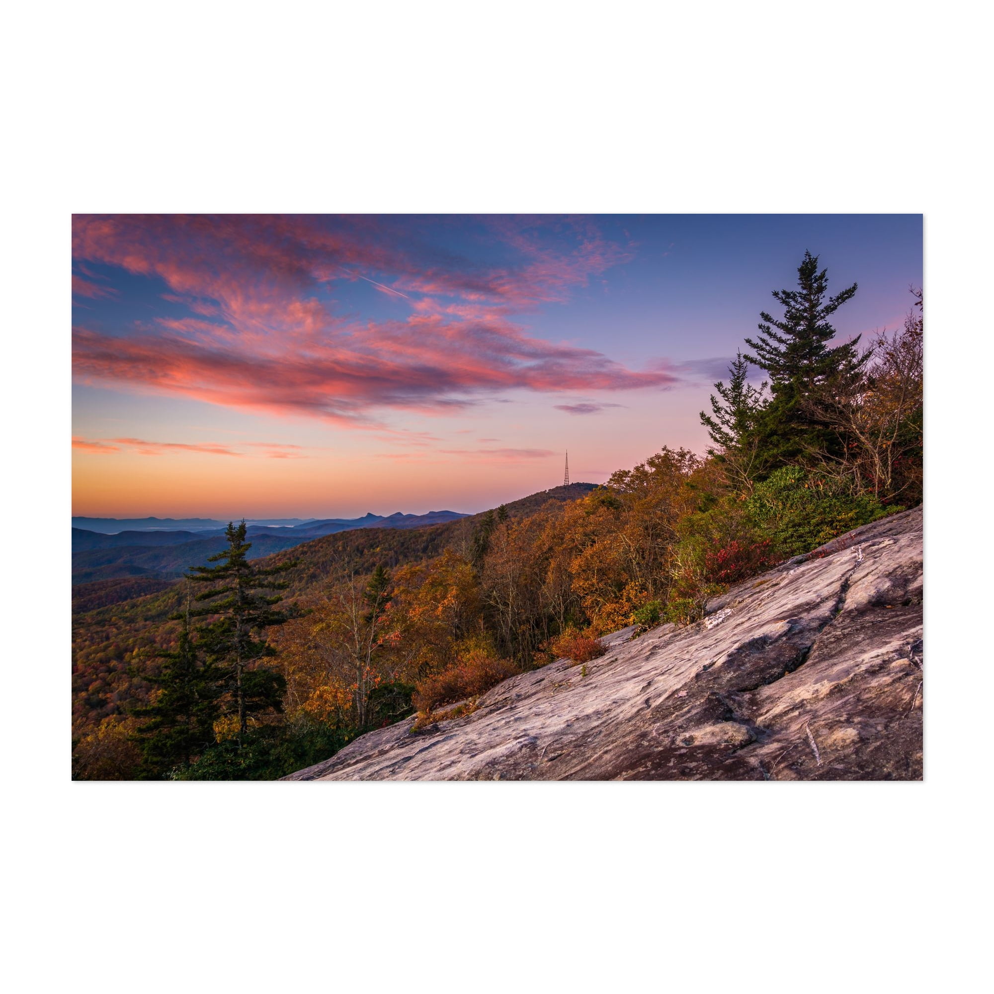 Beacon Heights - North Carolina Photography Mountain Sunset Landscape ...