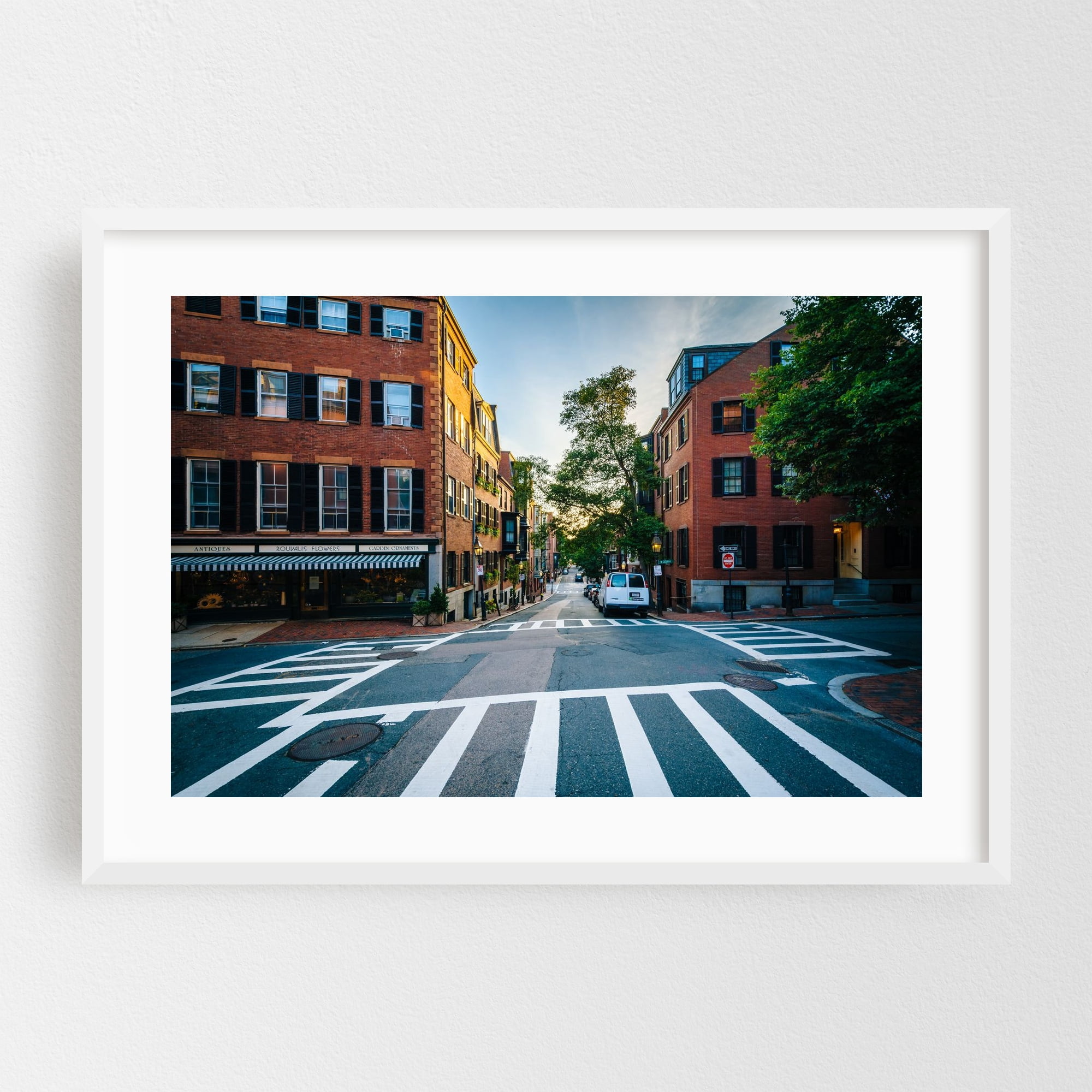 Beacon Hill Intersection - Boston Massachusetts Photography Street ...