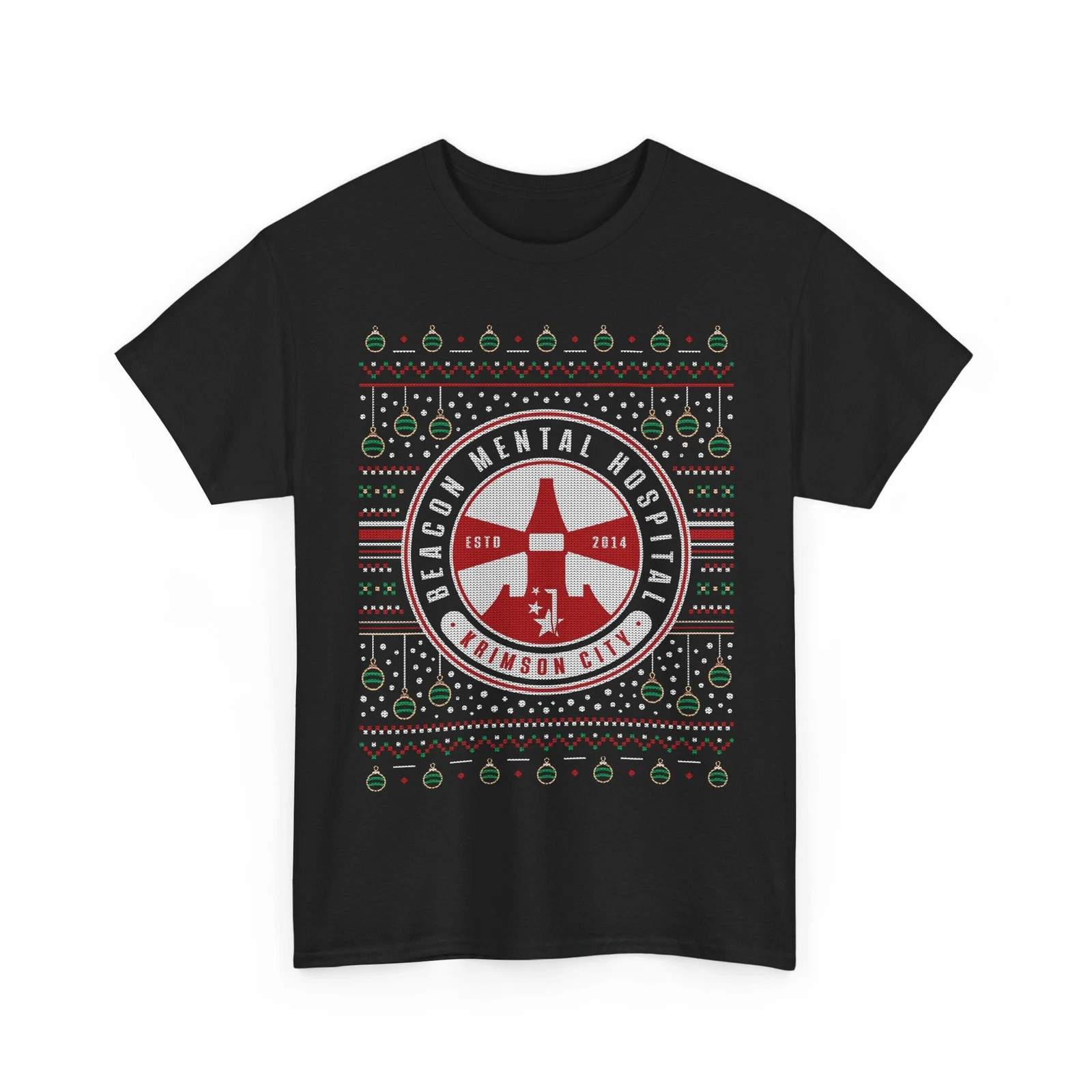 Beacon Mental Hospital Ugly Sweater Unisex T-Shirt. The Evil Within ...