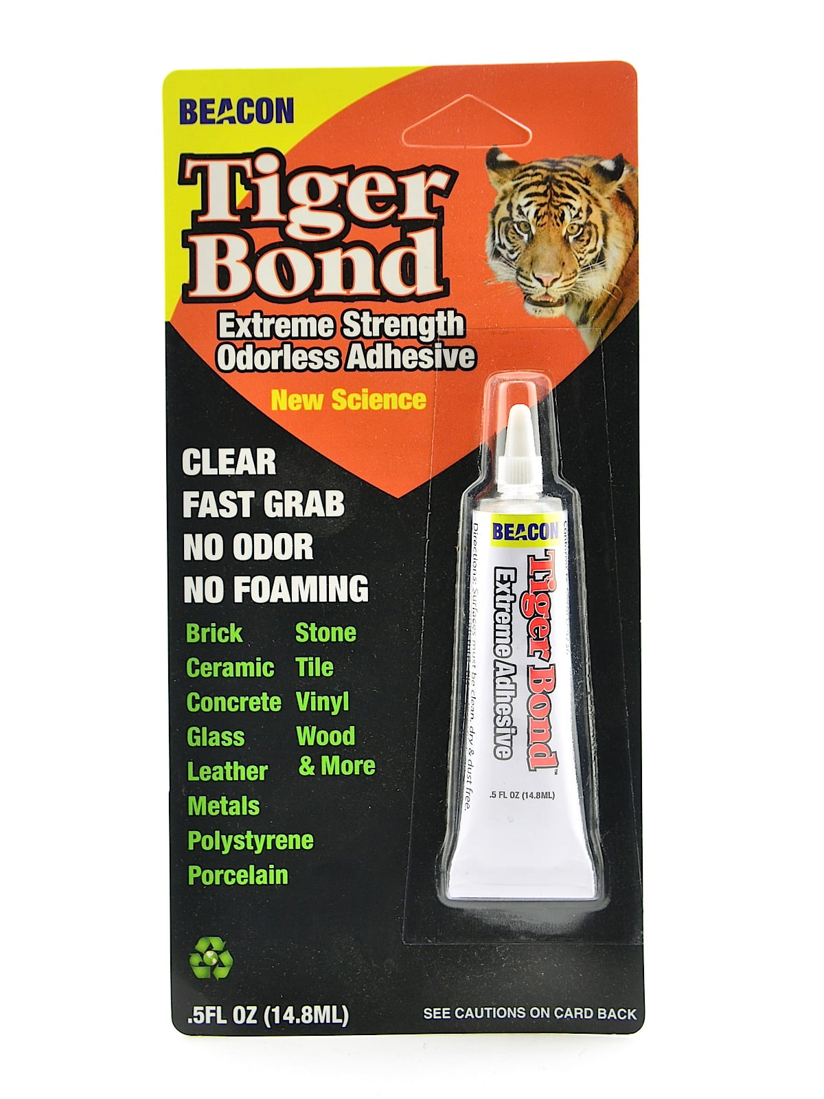 Beacon Tiger Bond Adhesive .5oz Card - Walmart.com