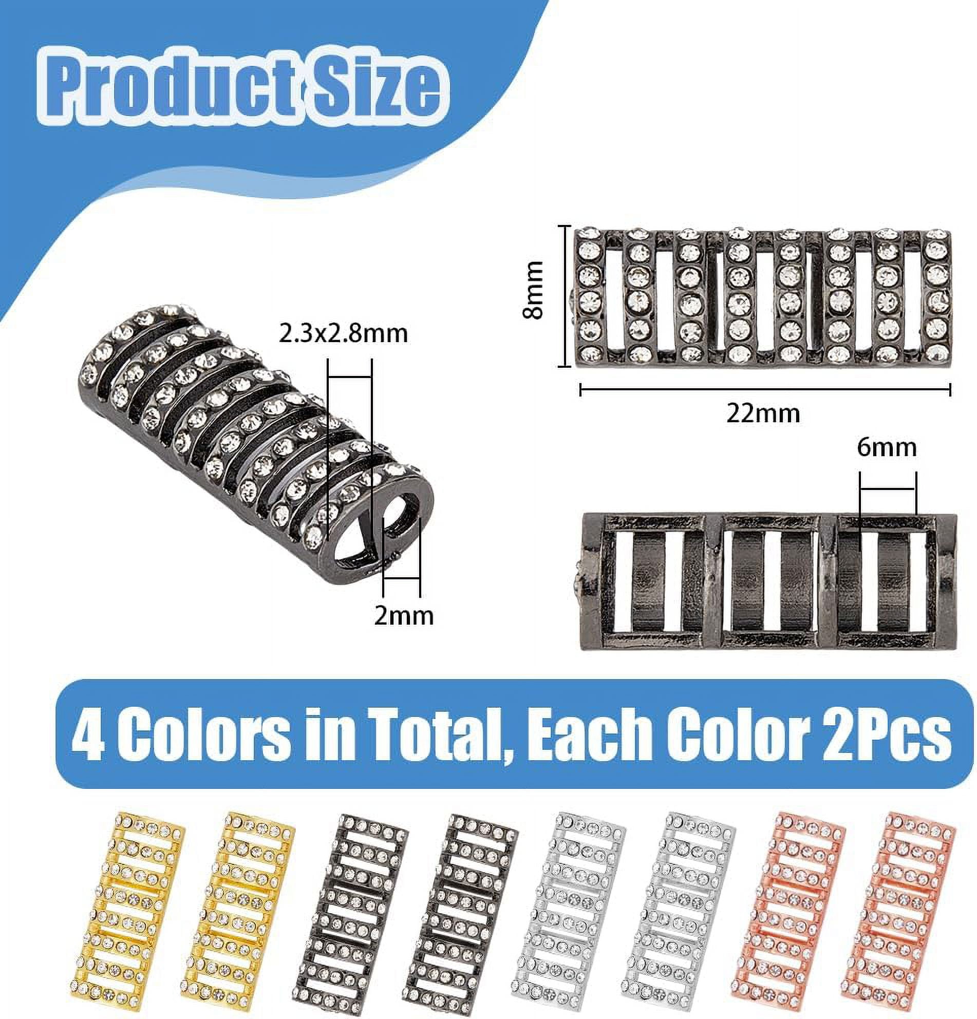 Bead Connectors for Watch Band Making - Hollow Alloy Beaded Band ...