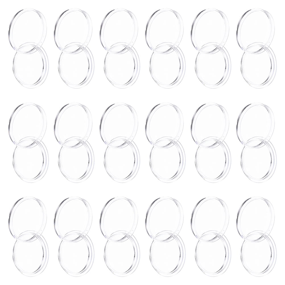 Bead Container Mini Plastic Containers 100 Pcs Coin Box Single Small ...