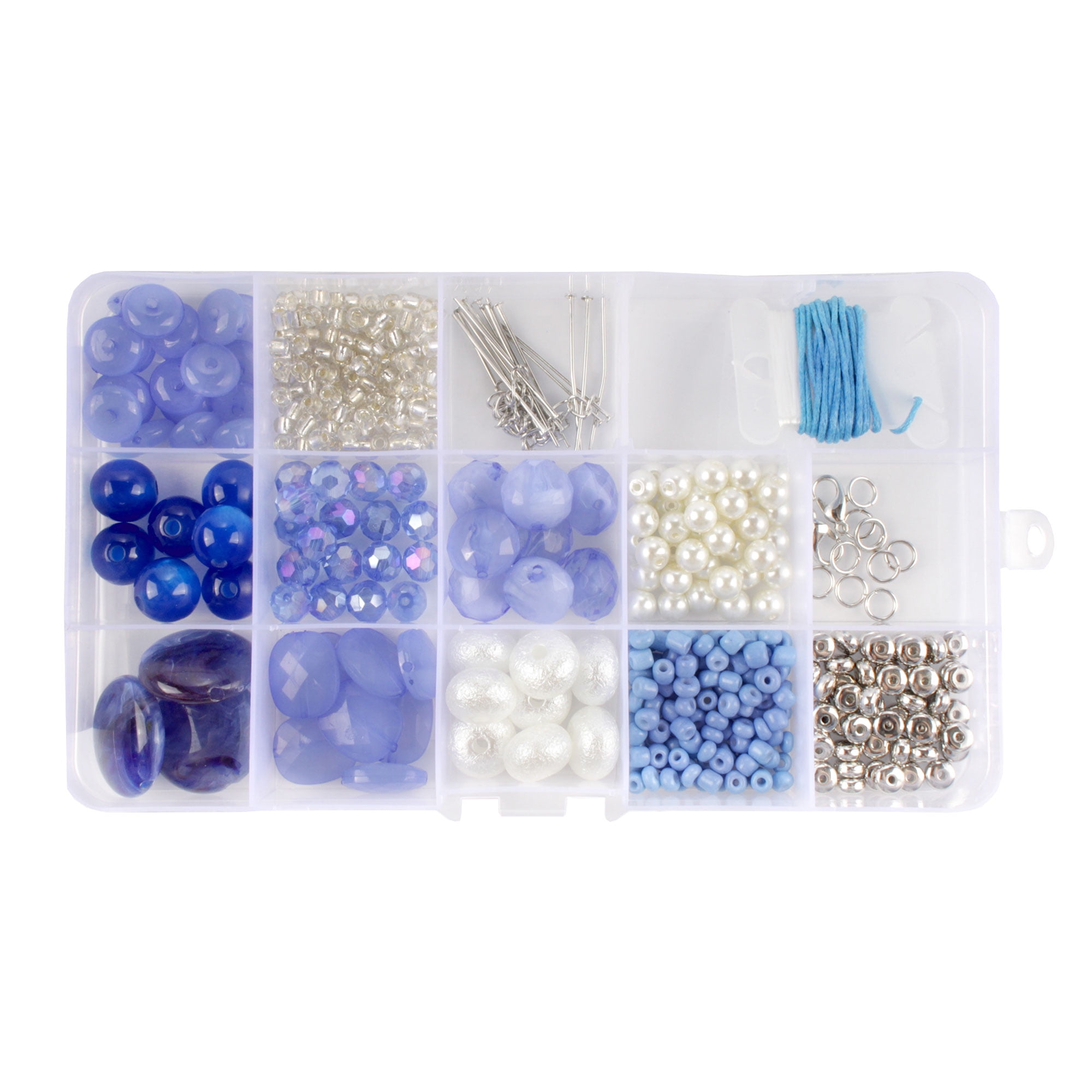 Bead Kits for Jewerly Making - 600pcs Bead Craft Set - DIY Bracelets ...