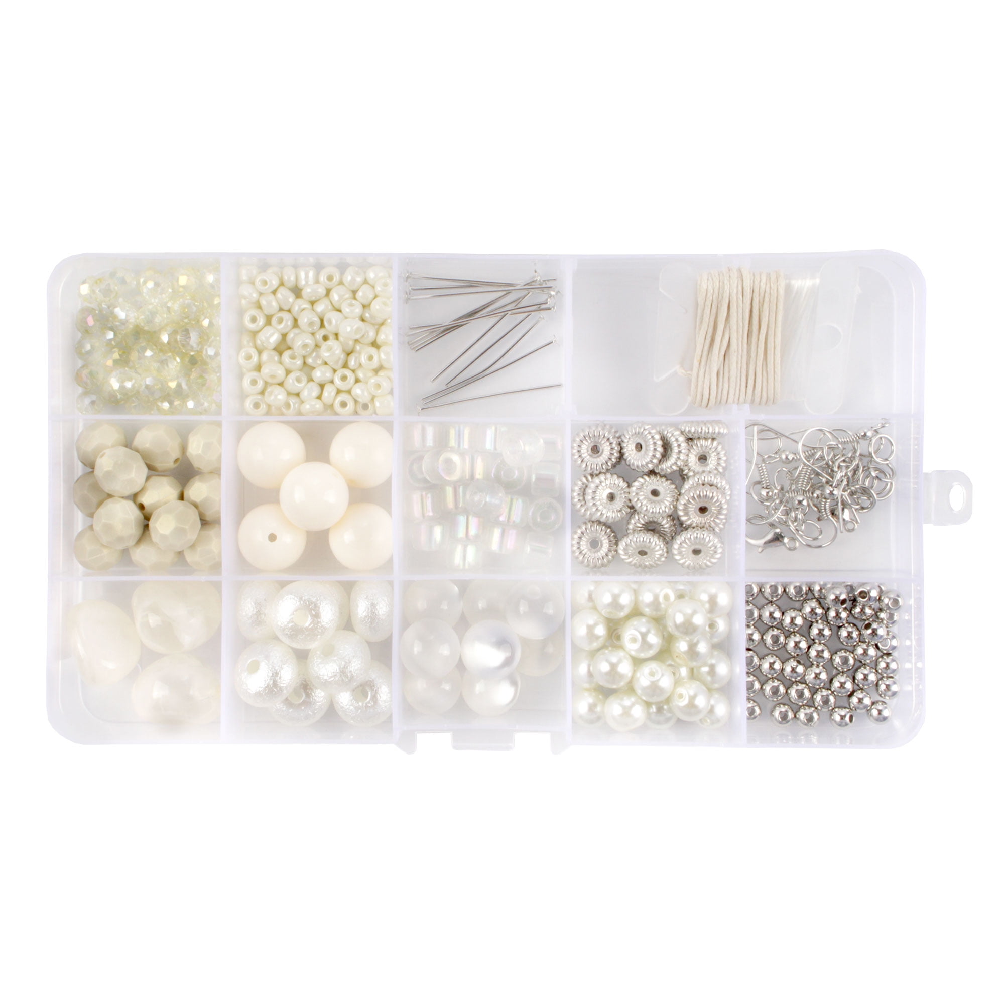 Bead Kits for Jewerly Making - 600pcs Bead Craft Set - DIY Bracelets ...