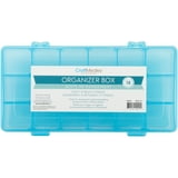 Bead Organizer Box 8.875" x 4.25" x 1.375", 18-Compartment with Lid ...