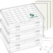 Creative Options Grab n Go Storage Craft Tote with Carrying Strap ...