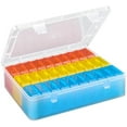 Bead Organizer Box(Red,Yellow,Blue), 93Pcs Small Bead Organizers and ...