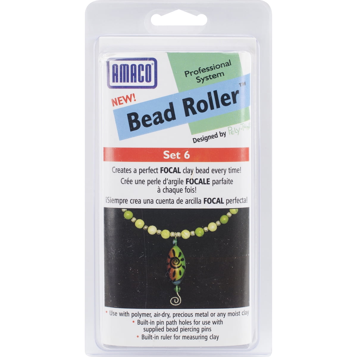 Bead Roller Set 6-Oval, Pk 1, Amaco - Walmart.com