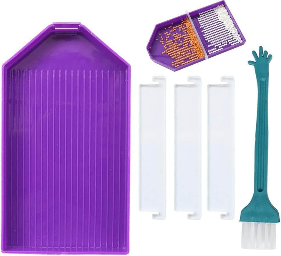 Bead Sorting Trays with Plate Baffle DIY Tools Paint Mixing Trays ...