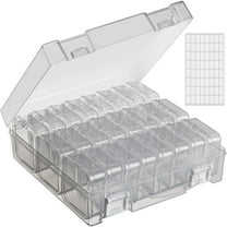 30 Grids Bead Organizer Box, Bead Storage Box for Jewelry Beads Rings ...