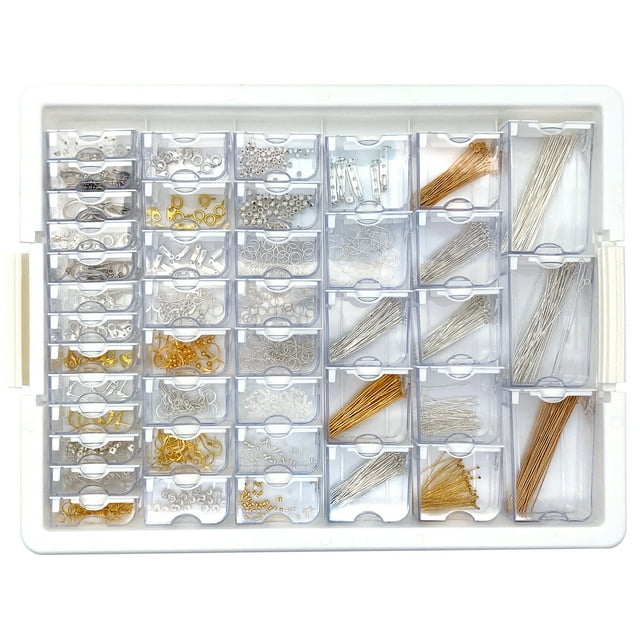 Bead Storage Solutions Elizabeth Ward Assorted Jewelry Findings Tray ...