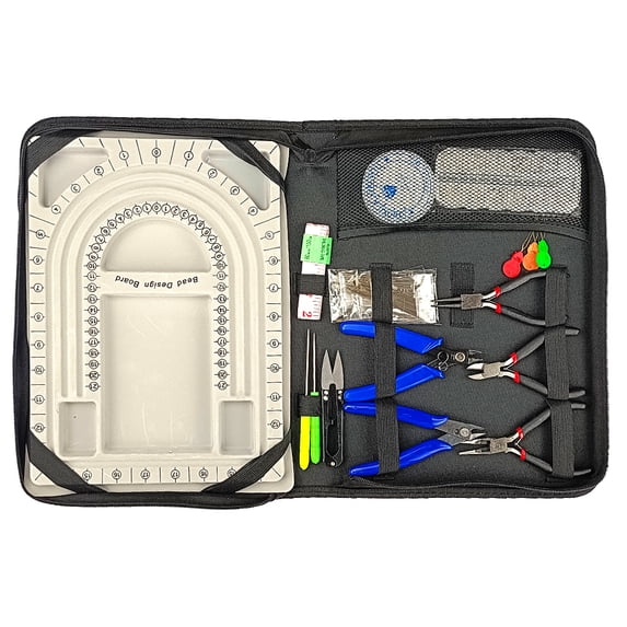Bead Tray Design Flocked Board Set for Jewelry Making Repair Kit DIY ...