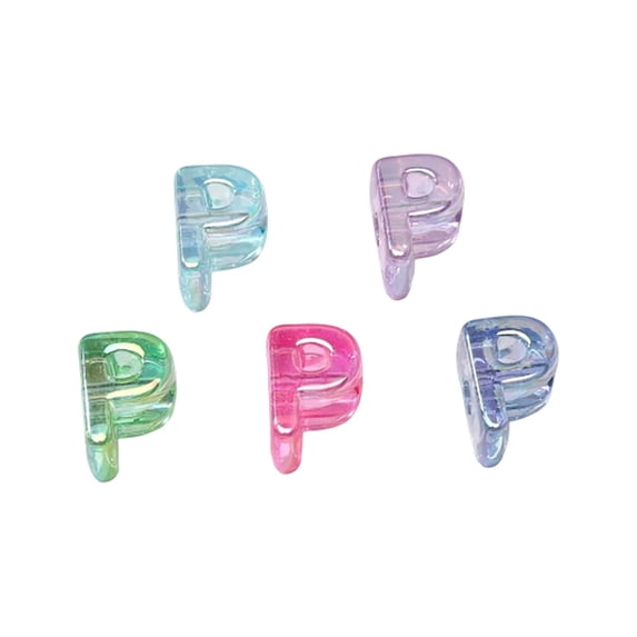 Bead Weaving DIY Jewelry Making Kit Assorted Acrylic Letter Beads ...