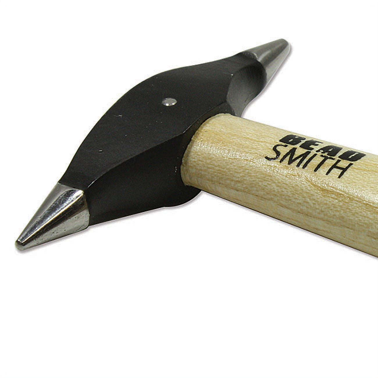 BeadSmith Mini Embossing Hammer, with 1.5 & 2.5mm Faces, 1 Piece ...