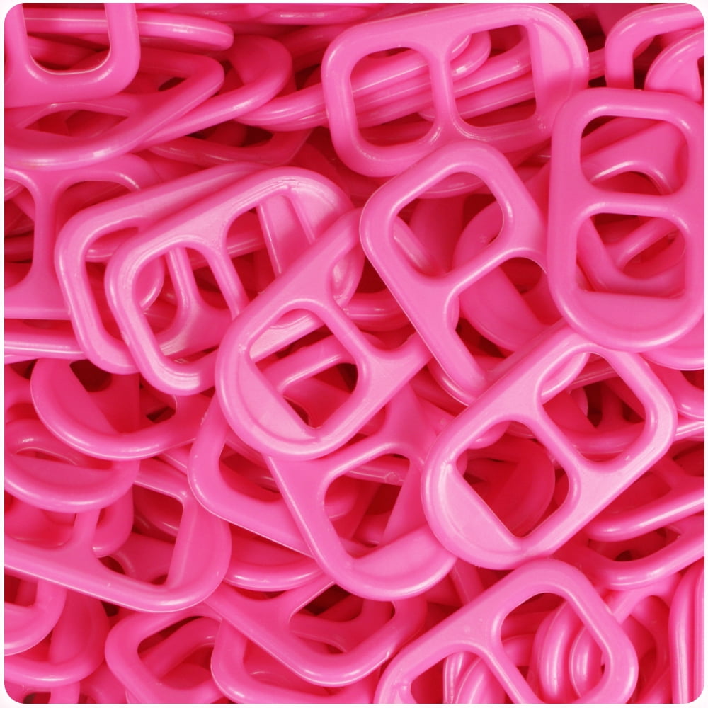 BeadTin Dark Pink Opaque 25mm Soda Pop Tabs (2oz) - Walmart.com