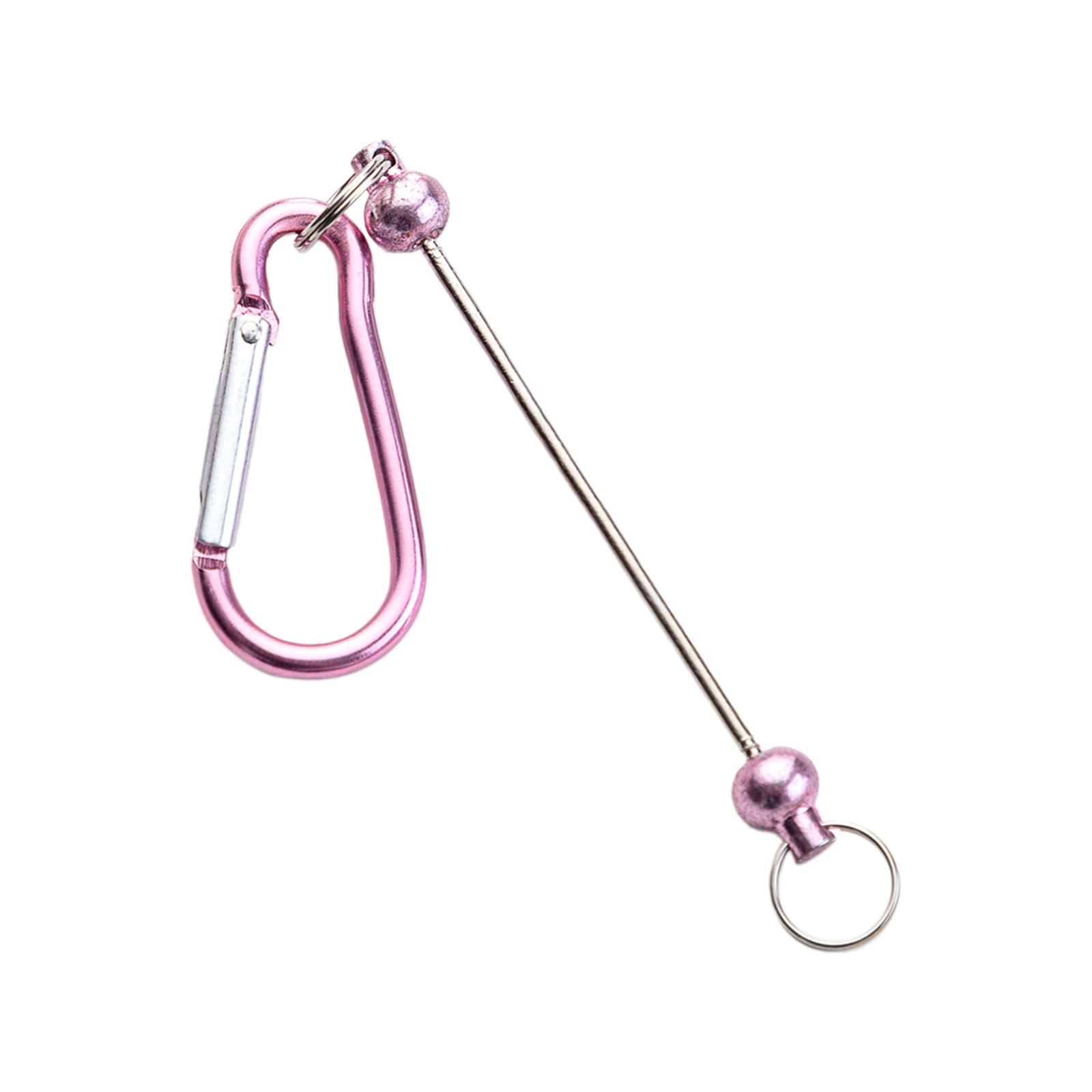 Beadable Keychains Metal Keychains Key Beads Keyrings for Key Chain ...