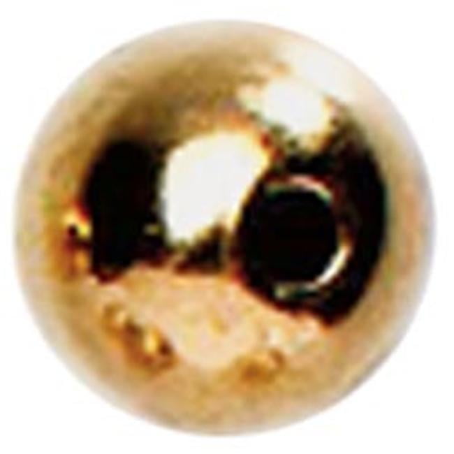 Beadalon 249579 Memory Wire End Caps 3mm 10-Pkg-Gold Plated - Walmart.com