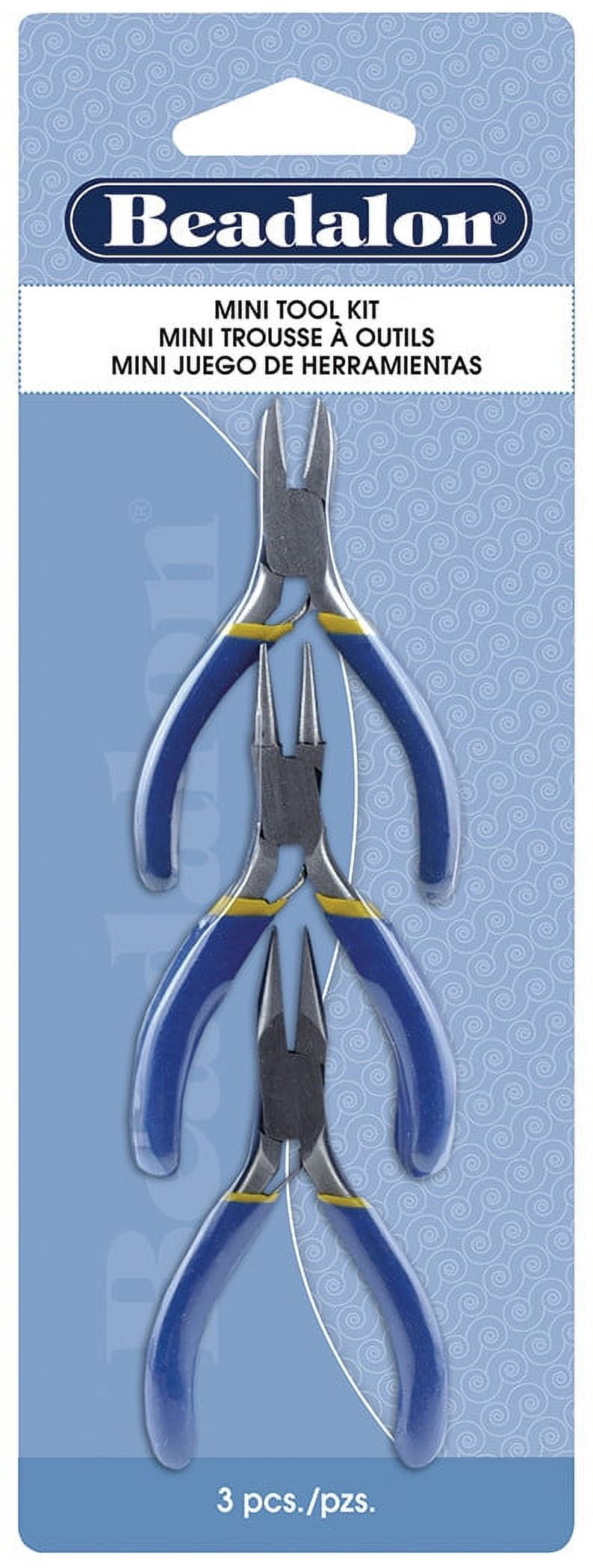 Beadalon 3-Piece Mini Tool Kit, 3" Tools - Walmart.com