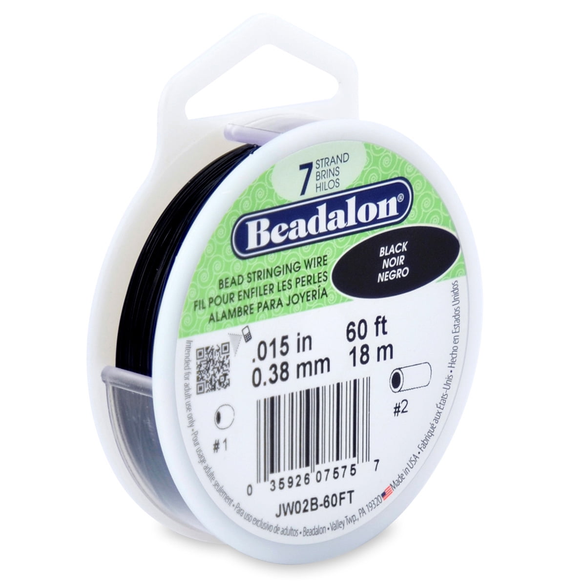 Beadalon® 7 Strand Bead Stringing Wire - 60 ft. - Walmart.com