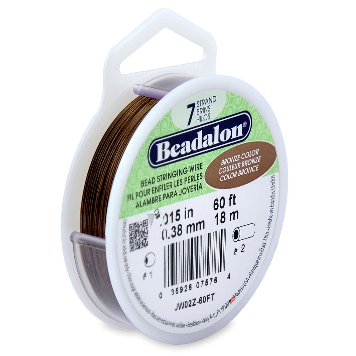 Beadalon® 7 Strand Bead Stringing Wire - 60 ft. - Walmart.com