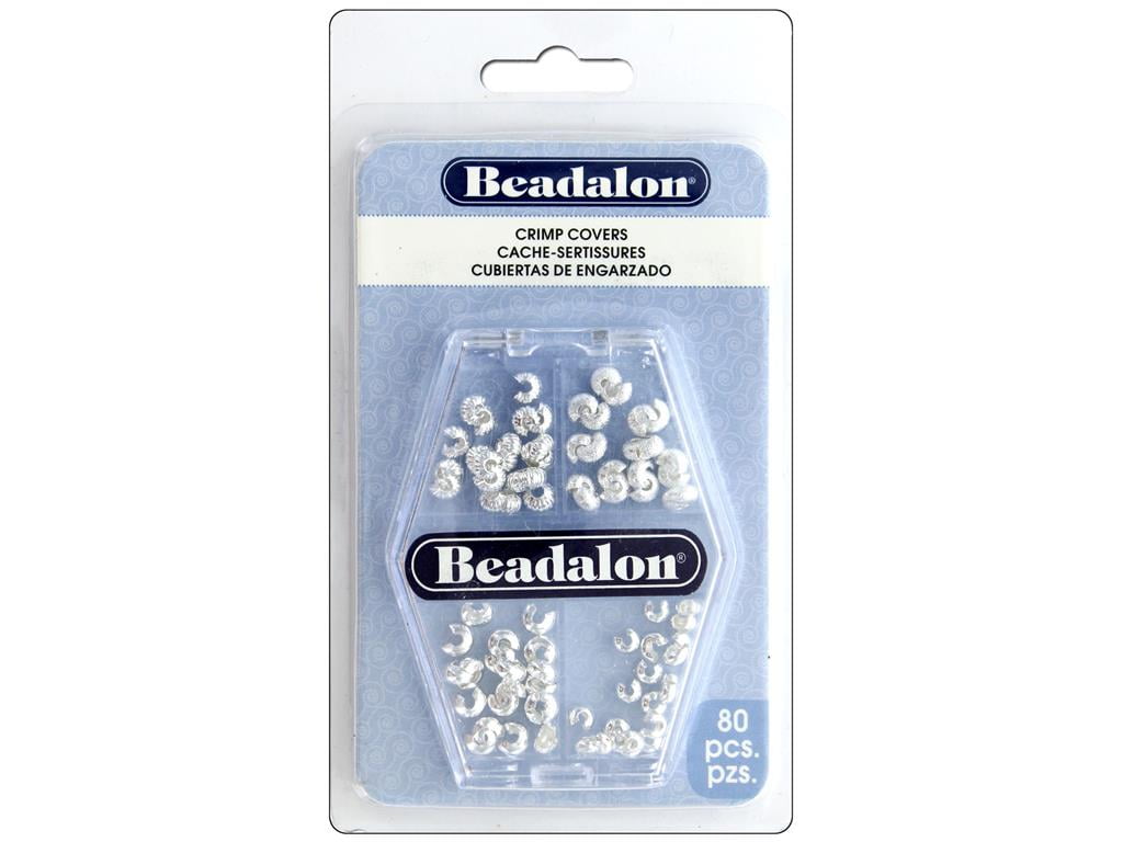 Beadalon Crimp Cover Astd VP SP 80pc - Walmart.com