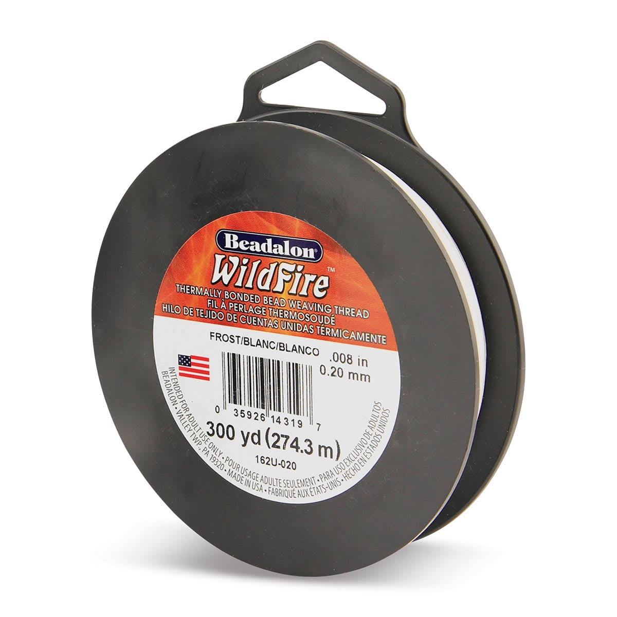 Beadalon WildFire Beading Thread - Frost, 0.008", 300 yds - Walmart.com