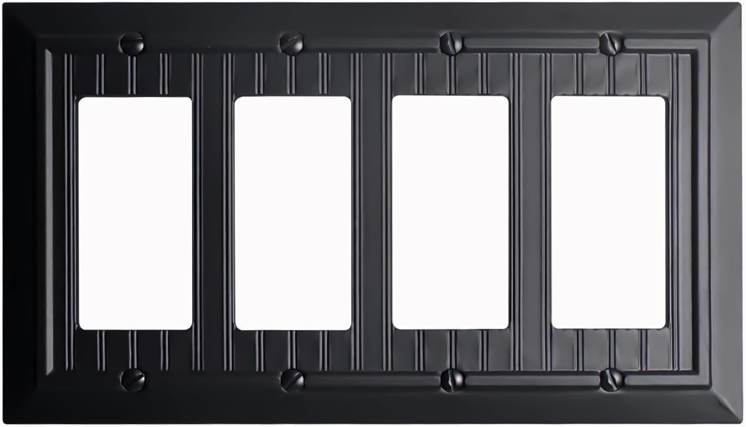 Beadboard Outlet Covers Wall Plates, Bamboo Fiber Light Switch Covers ...