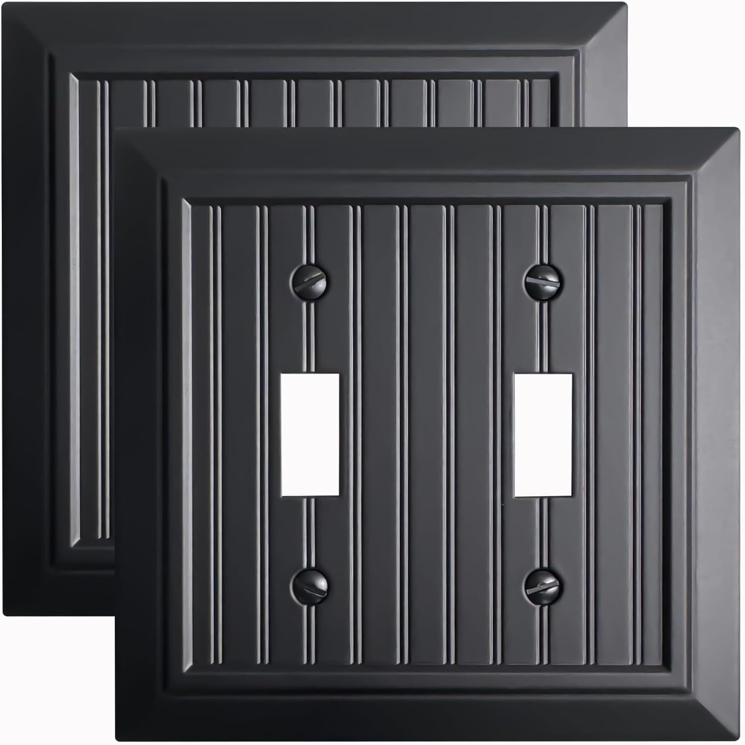 Beadboard Outlet Covers Wall Plates, Bamboo Fiber Light Switch Covers ...