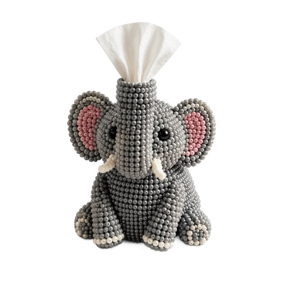 Beaded Animal Tissue Box Holder, Cute Decorative Tissue Dispenser for ...
