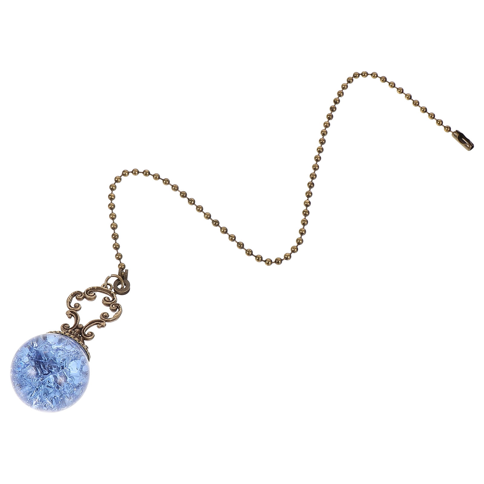 HOMEMAXS Beaded Ceiling Fan Pull Chain Light Replacement Extension 2pcs ...