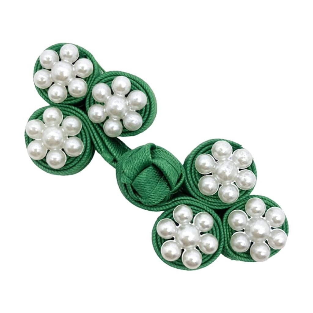Beaded Chinese Buttons Chinese Closures Button DIY Cheongsam Knots Frog ...