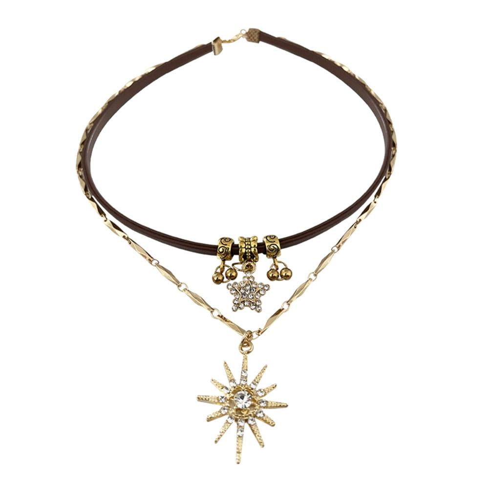 Beaded Collarbone Chain Female Advanced Sense Overlapping Clavicle ...