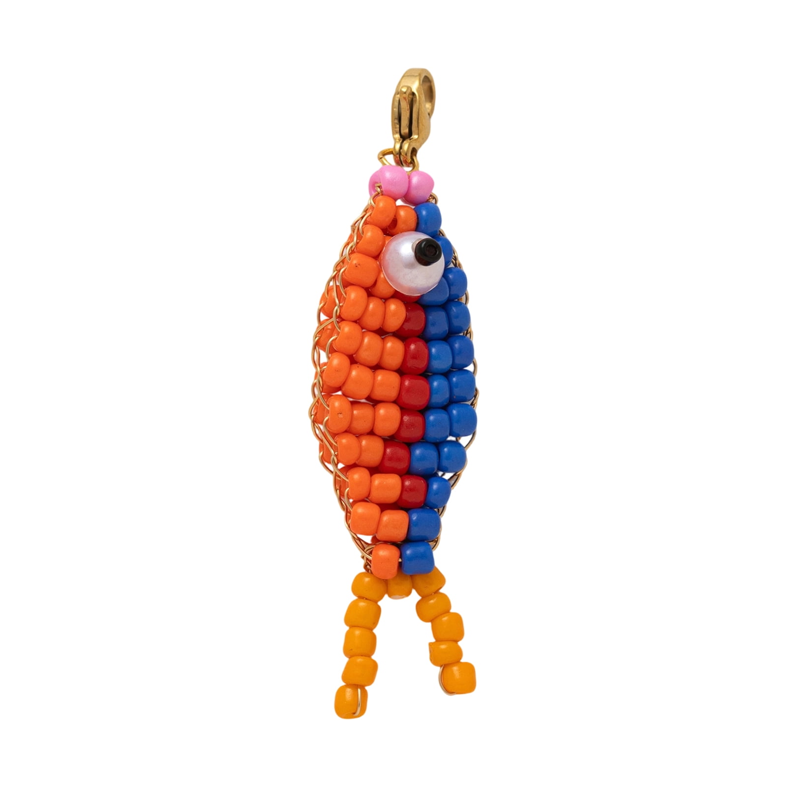 Beaded Fish Pendant Keychain Fish Shape Key Holder Key Organiser ...