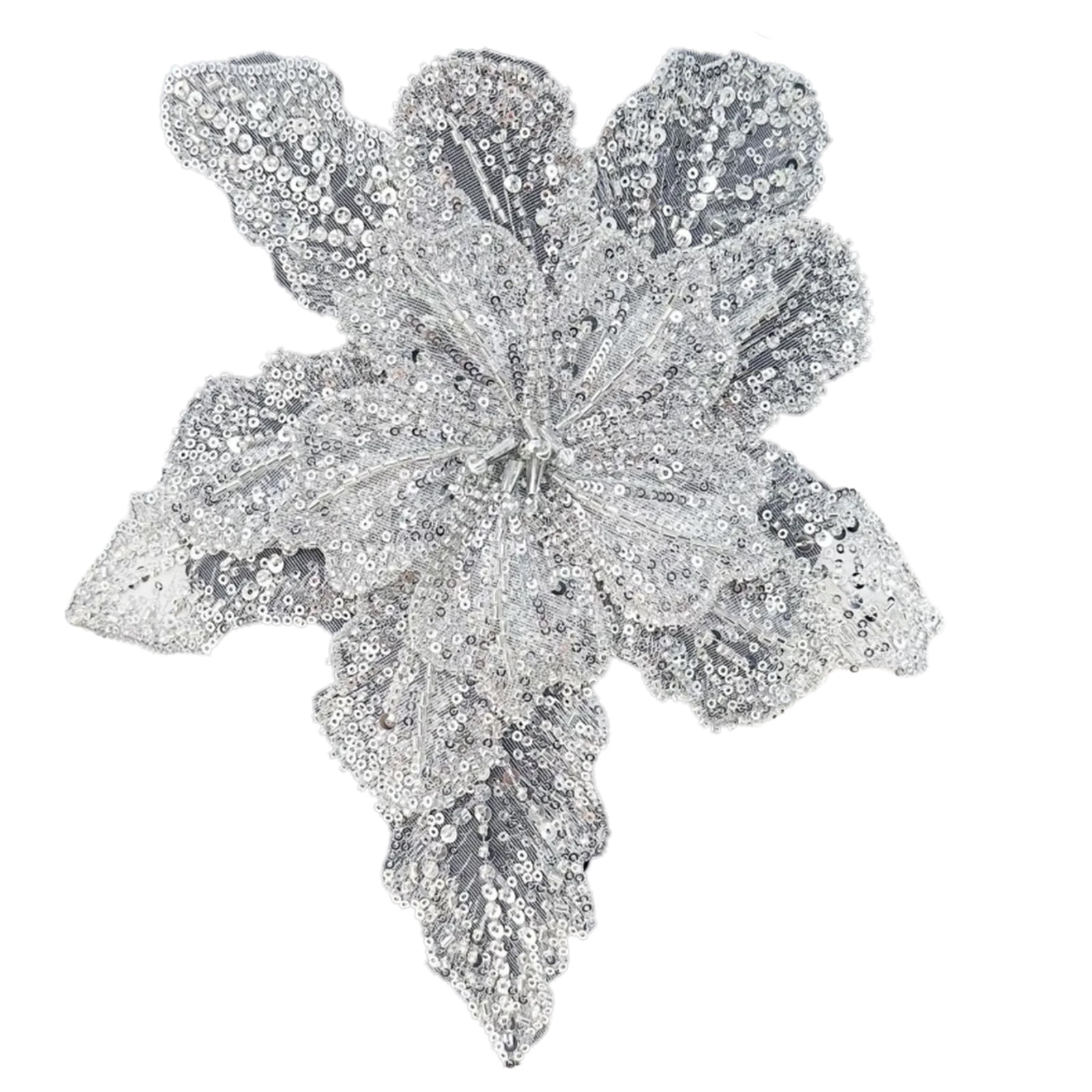 Beaded Flower Sewing Patches for Wedding Dresses Decors for Dress ...