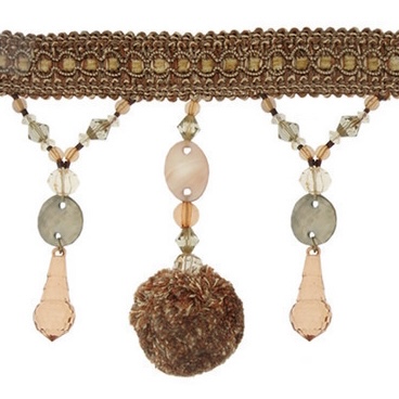 Beaded Fringe Trim by the Yard - Clifton Collection - Walmart.com