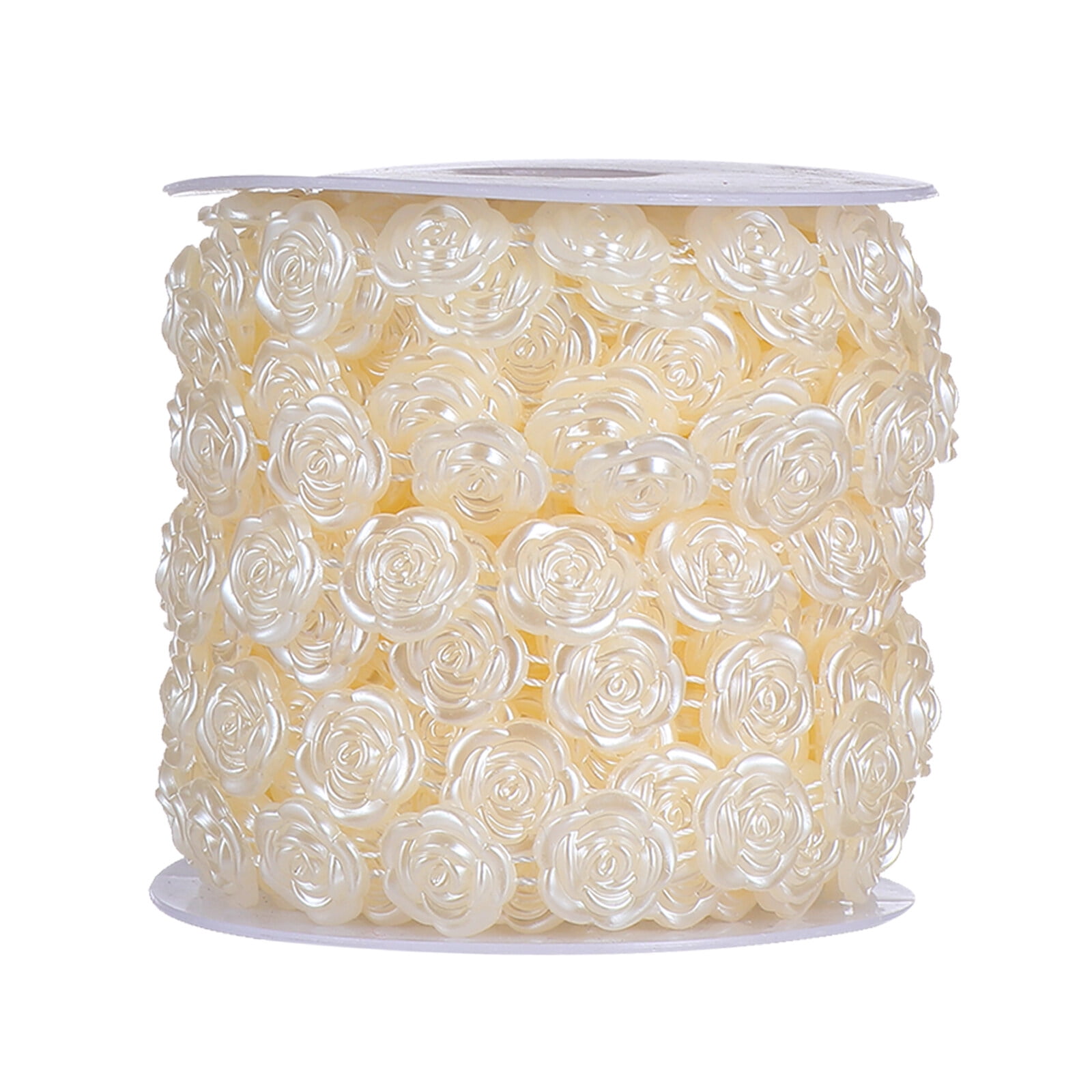 Beaded Garland Crystal Wedding Decoration Rose String Beads Fishing ...