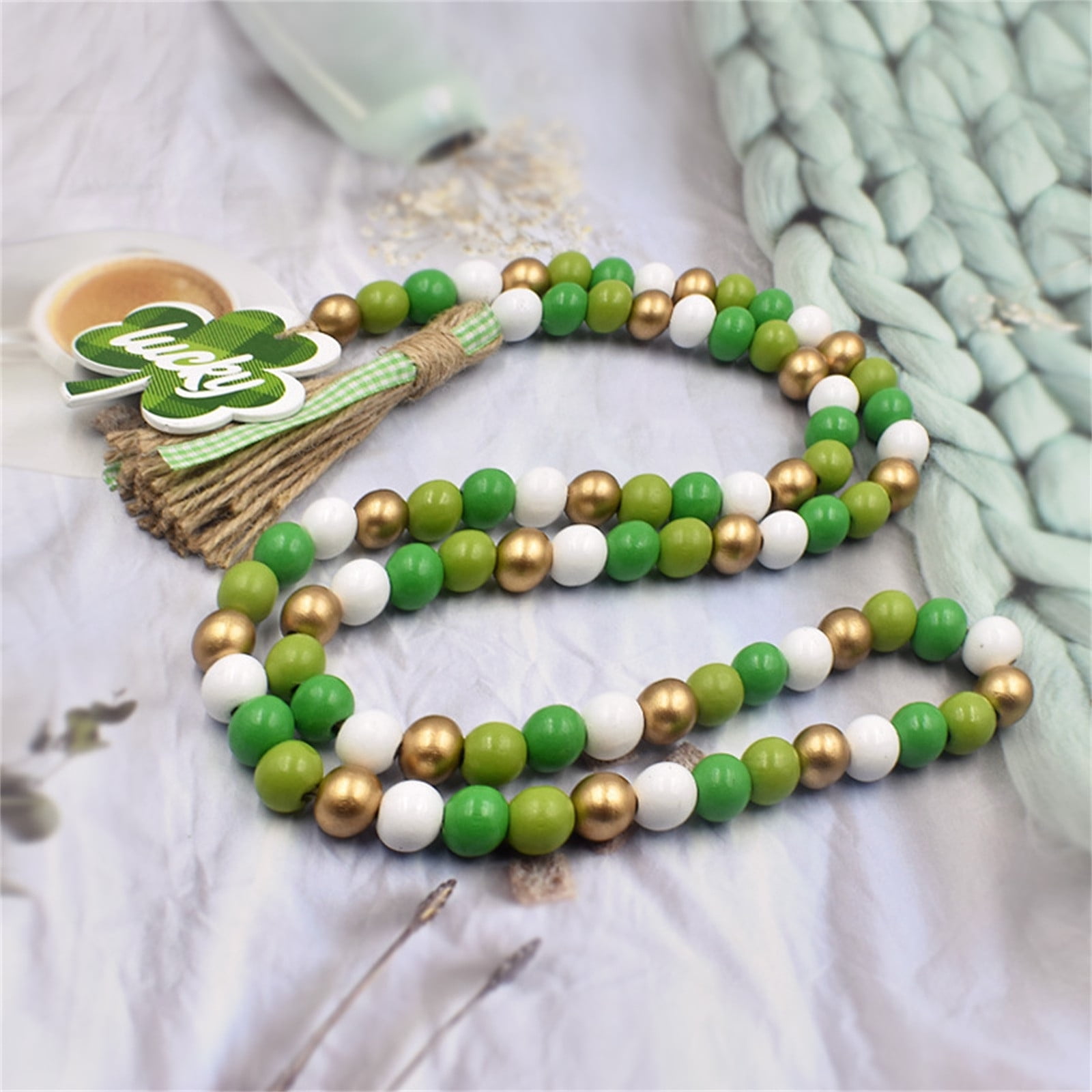 Beaded Garland Home Decor Beads for Crafts Hanging Strand Vintage ...
