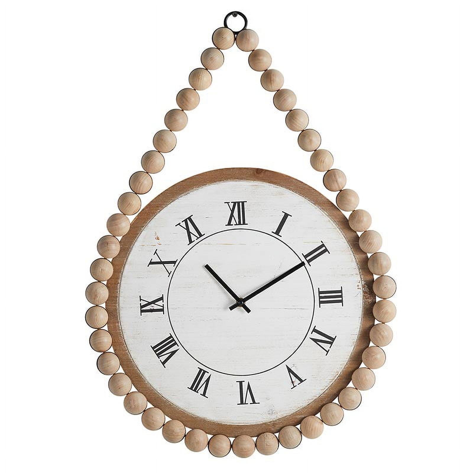Beaded Hanging Wall Clock - Walmart.com