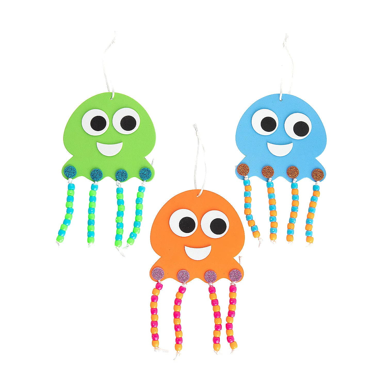 Beaded Jellyfish Craft Kit - Craft Kits - Vbs Vacation Bible School ...