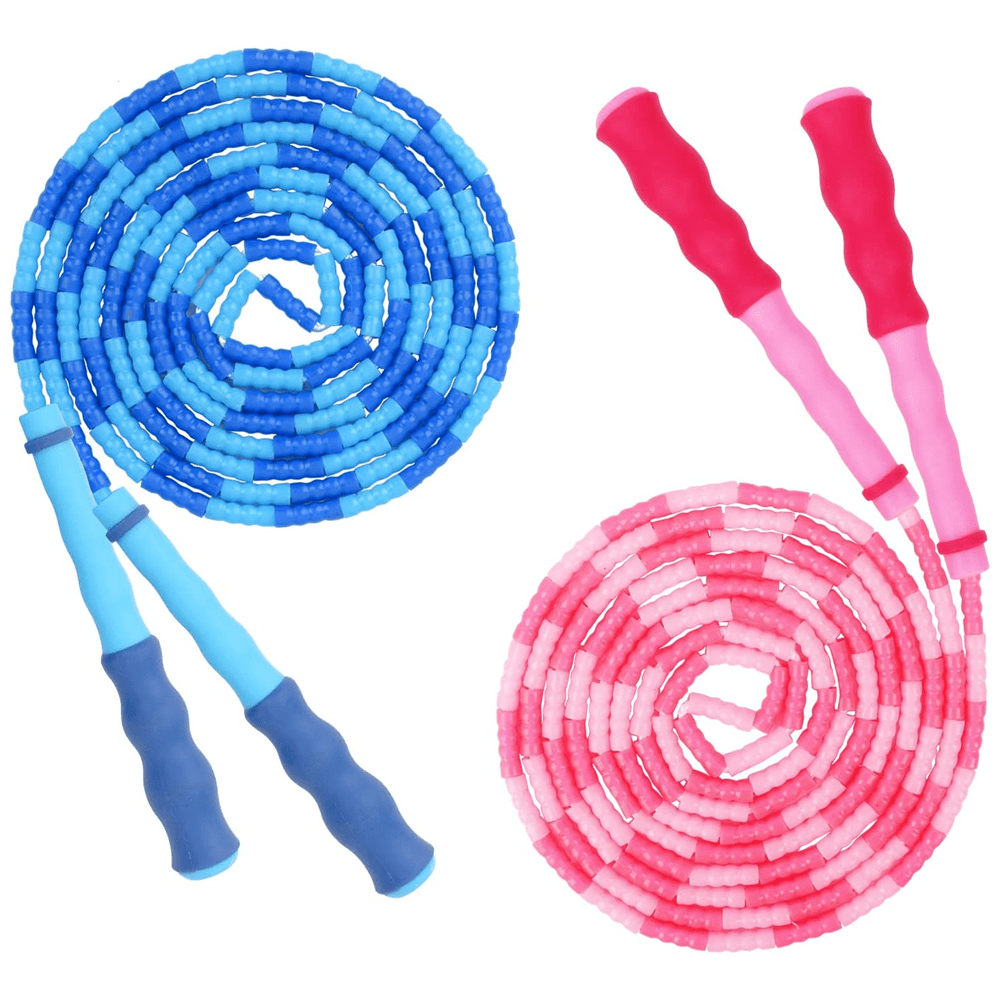 Beaded Jump Rope, Adjustable Fitness Skipping Rope for Keeping Fit ...