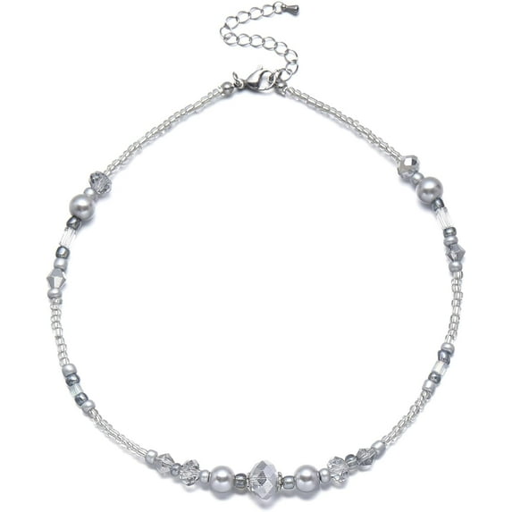 Beaded Necklaces for Women Irregular Stone Shell Necklace Handmade ...