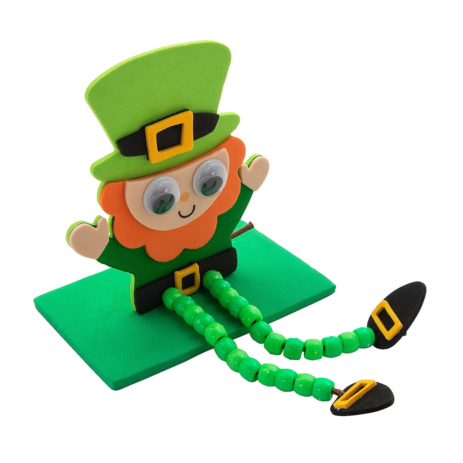 DIY Arts St. Patrick’s Day Leprechaun Craft Kit for Kids, Makes 12, St ...