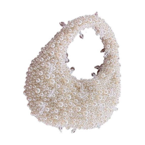 Beaded Top Handle Purse Trendy Casual Look Handbag Perfect For Daily ...