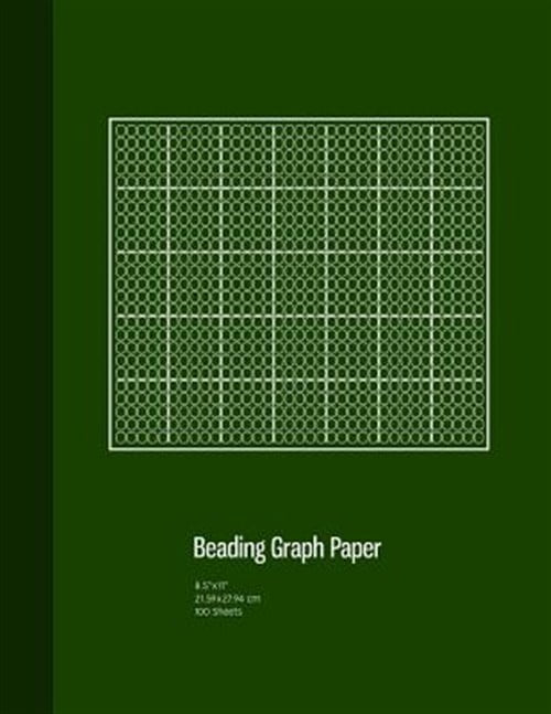 Beading Graph Paper: Peyote Stitch Graph Paper, Seed Beading Grid Paper ...
