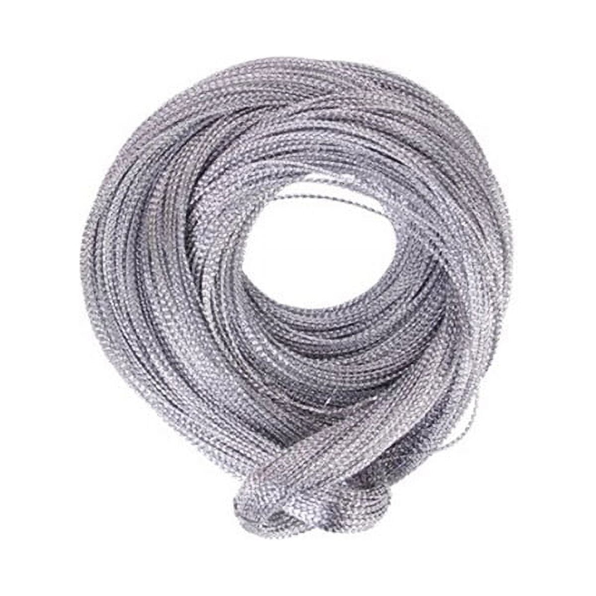 Raindrops Durable Silver Metal Cord for Jewelry Beading 100 Yards 1mm ...