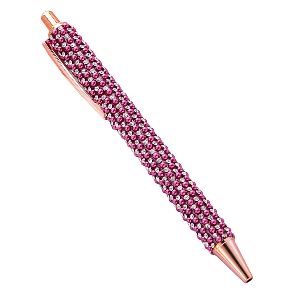 Beads Ballpoint Pen Retractable Ballpoint Pen Office Signature Pen ...