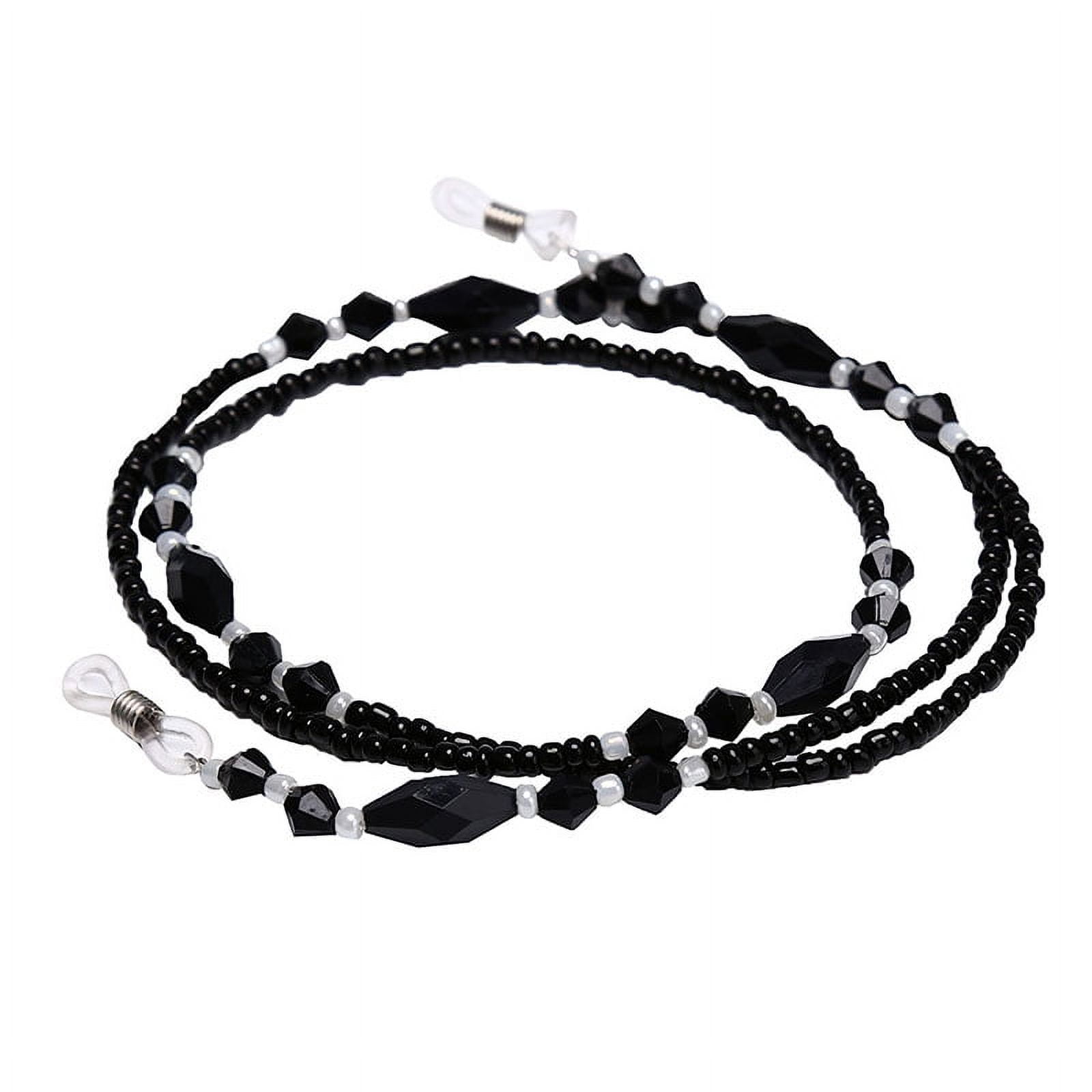 Beads Beaded Eyeglass Cord Reading Glasses Eyewear Spectacles Chain ...