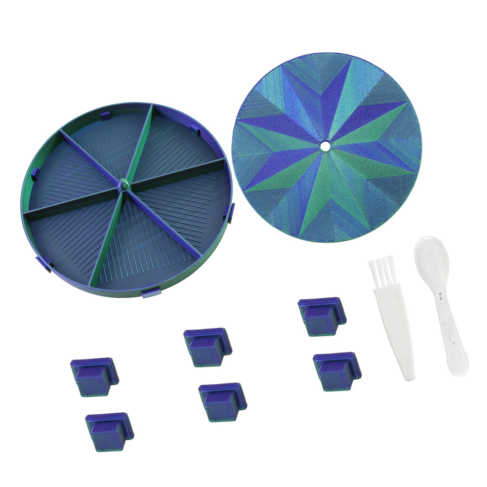 Beads Embroidery Tool Set Polylactic Acid Round Tray for Fast Sifting ...