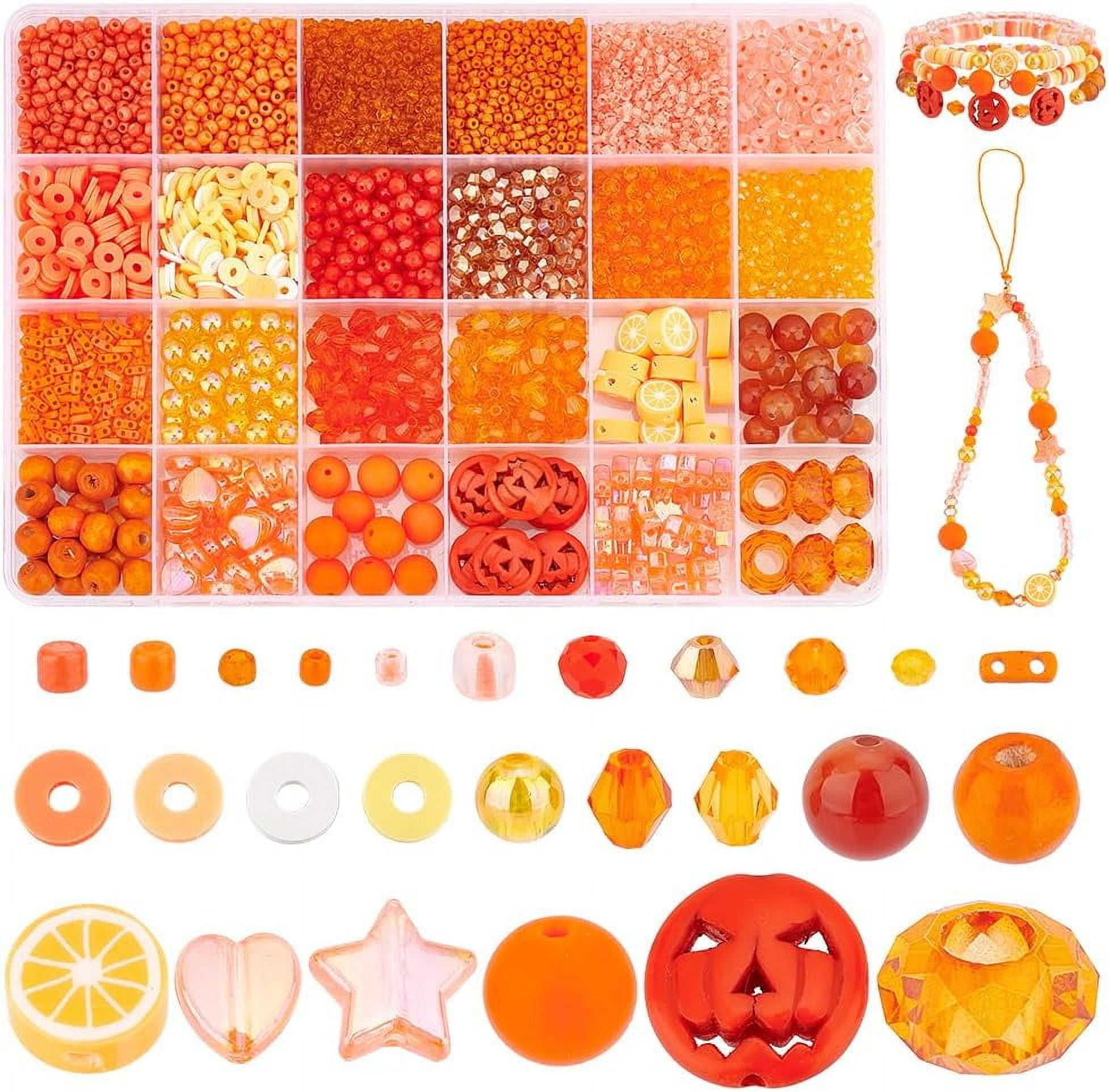 Beads Jewelry Making Finding Kit Including Polymer Clay Glass Seed ...